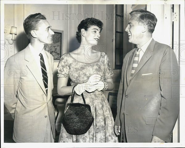 Governor Robert Meyner Date Helen Stevenson Chicago Party 1956 Vintage ...