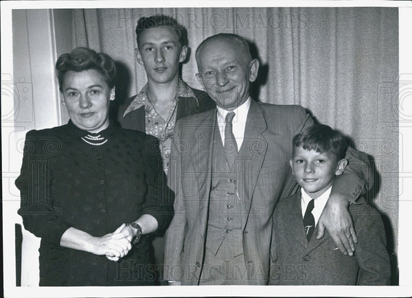 Lt Gen Izydor Modelski, Polish military attache ask Asylum 1948 Vintage ...