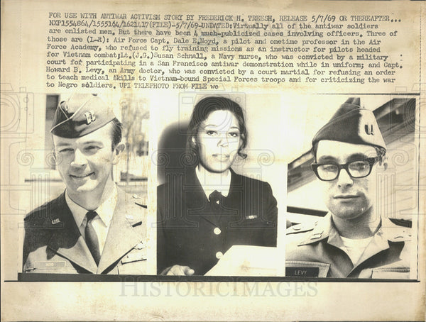 Antiwar Soldiers Dale E. Noyd Susan Schnall Howard B. Levy 1969 Vintage ...