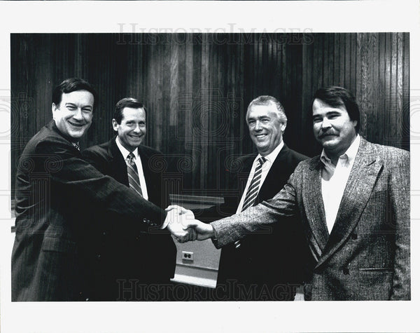 Handshake between Inland Steel Co. and United Steelworkers 1993 Vintage ...
