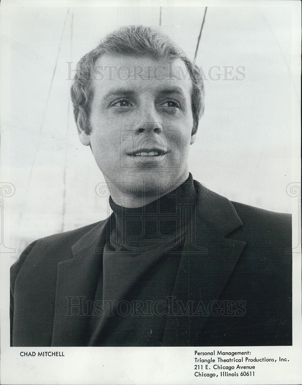 Chad Mitchell American Singer. 1968 Vintage Press Photo Print ...