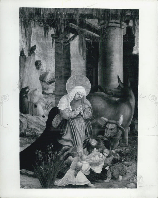 Nativity Master Pulkan 1957 Vintage Press Photo Print - Historic Images