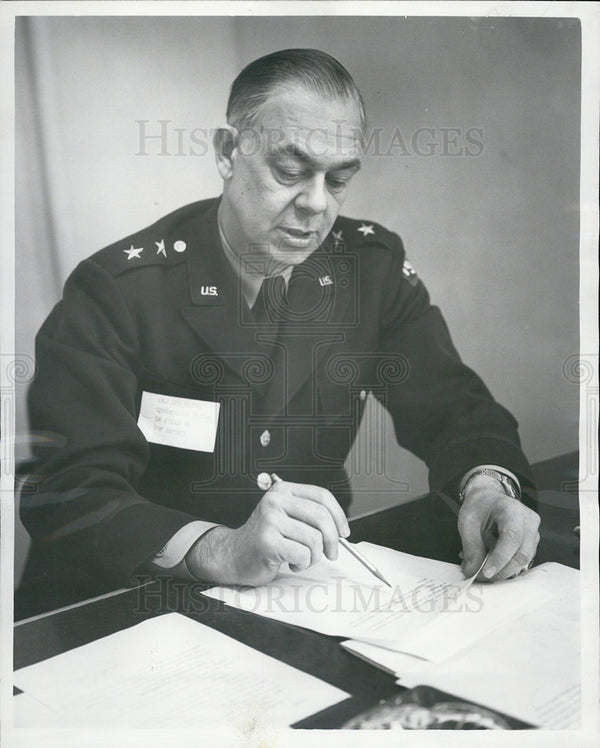 Major General William Nutter 1956 Vintage Press Photo Print - Historic ...