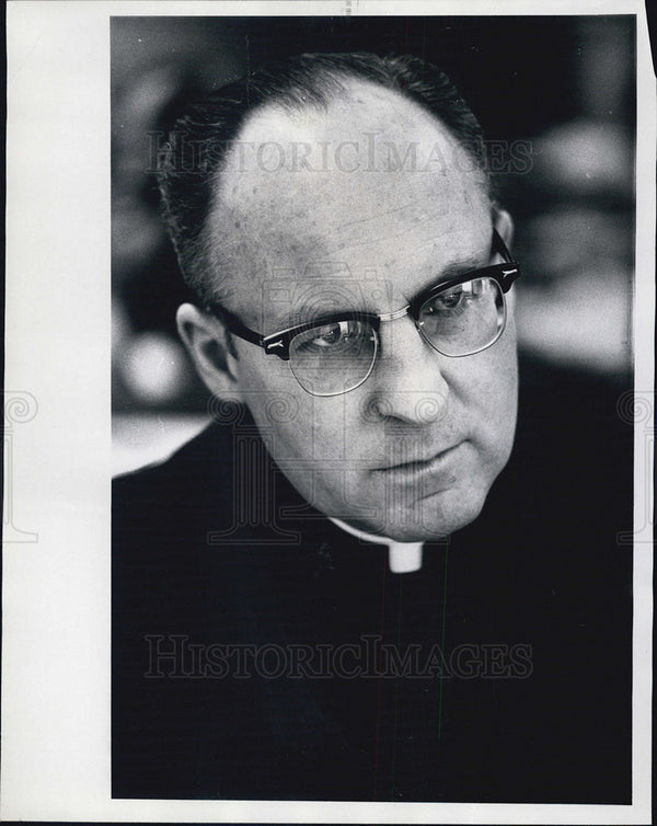 Father Ben Morin Returned to Peru 1970 Vintage Press Photo Print ...