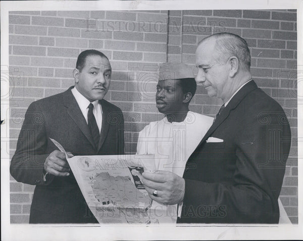 Carl T. Rowan Ambassador Finland Olumide Nigerian Willis 1953 Vintage ...