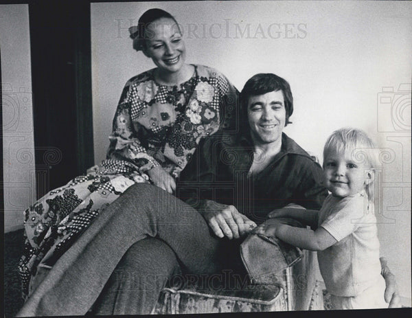 Jmmie Rodgers Wife Trudy Son Casey Singer 1973 Vintage Press Photo ...