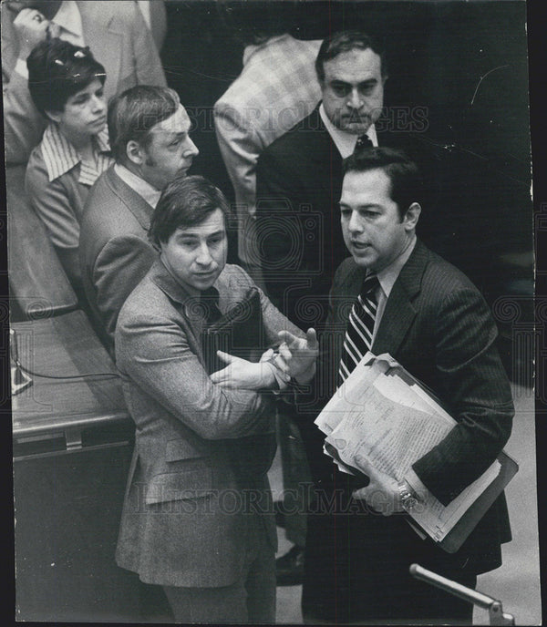 William S. Singer & Martin J. Oberman 1976 Vintage Press Photo Print ...