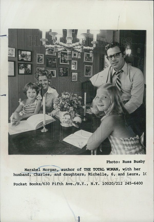 Author of The Total Woman, Marabel Morgan 1975 Vintage Press Photo ...