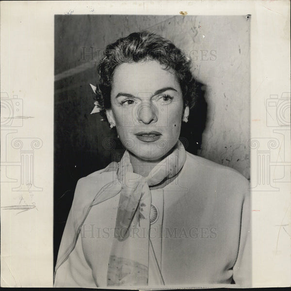 Mercedes McCambridge Divorce Fletcher Markle 1962 Vintage Press Photo ...