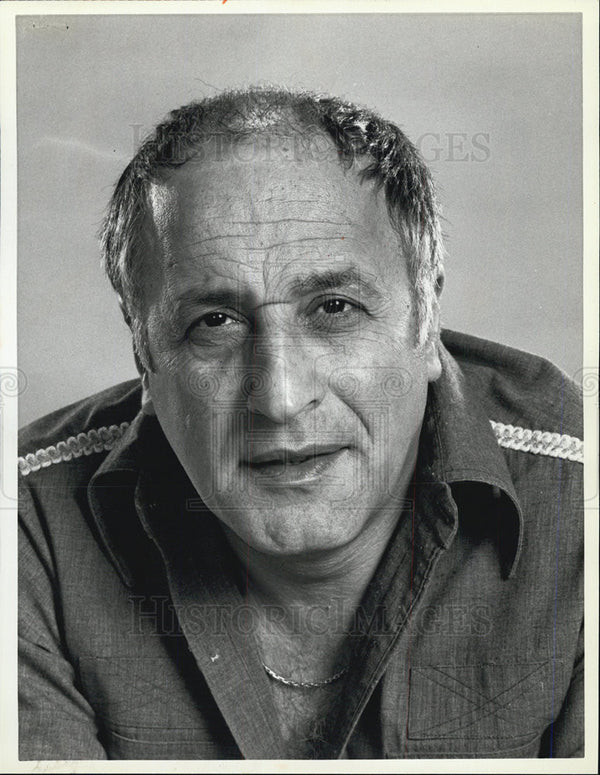 Vic Tayback Brooklyn Actor 1980 Vintage Press Photo Print - Historic Images