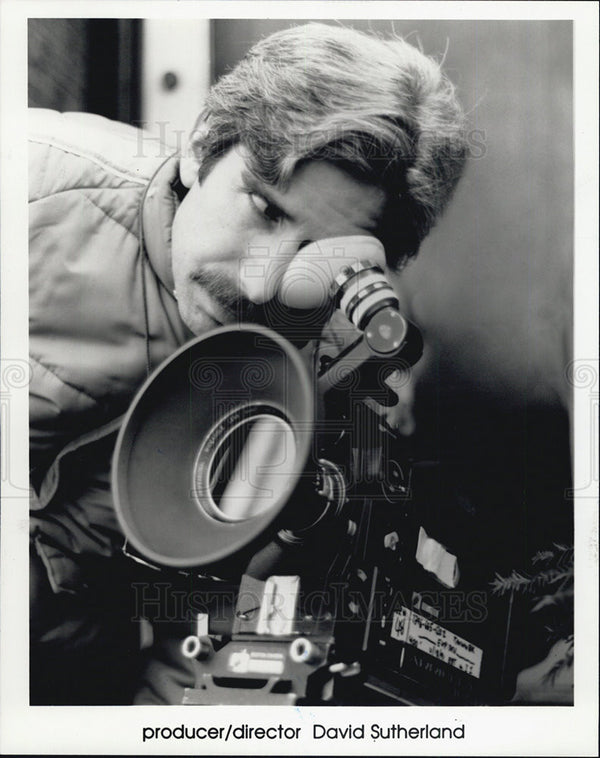 David Sutherland, producer and director. 1993 Vintage Press Photo Print ...