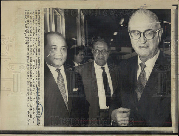 Ambassador William J. Porter Phillip Habib Deputy Chief 1971 Vintage ...