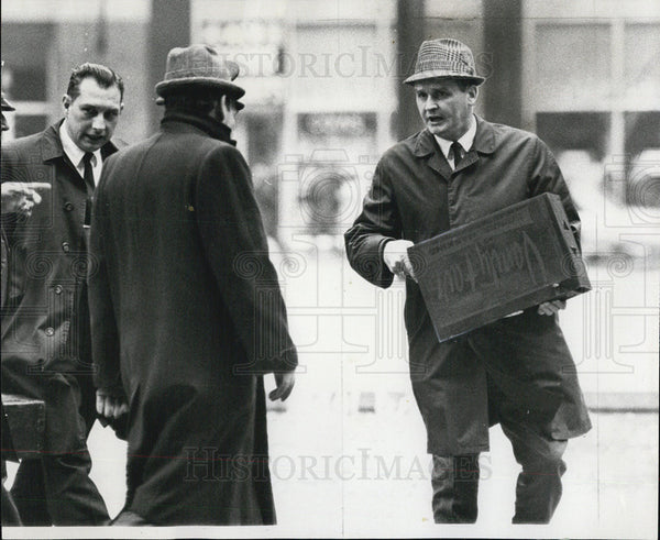 Detective Arthur Nolan Carrying Explosive Device 1969 Vintage Press ...