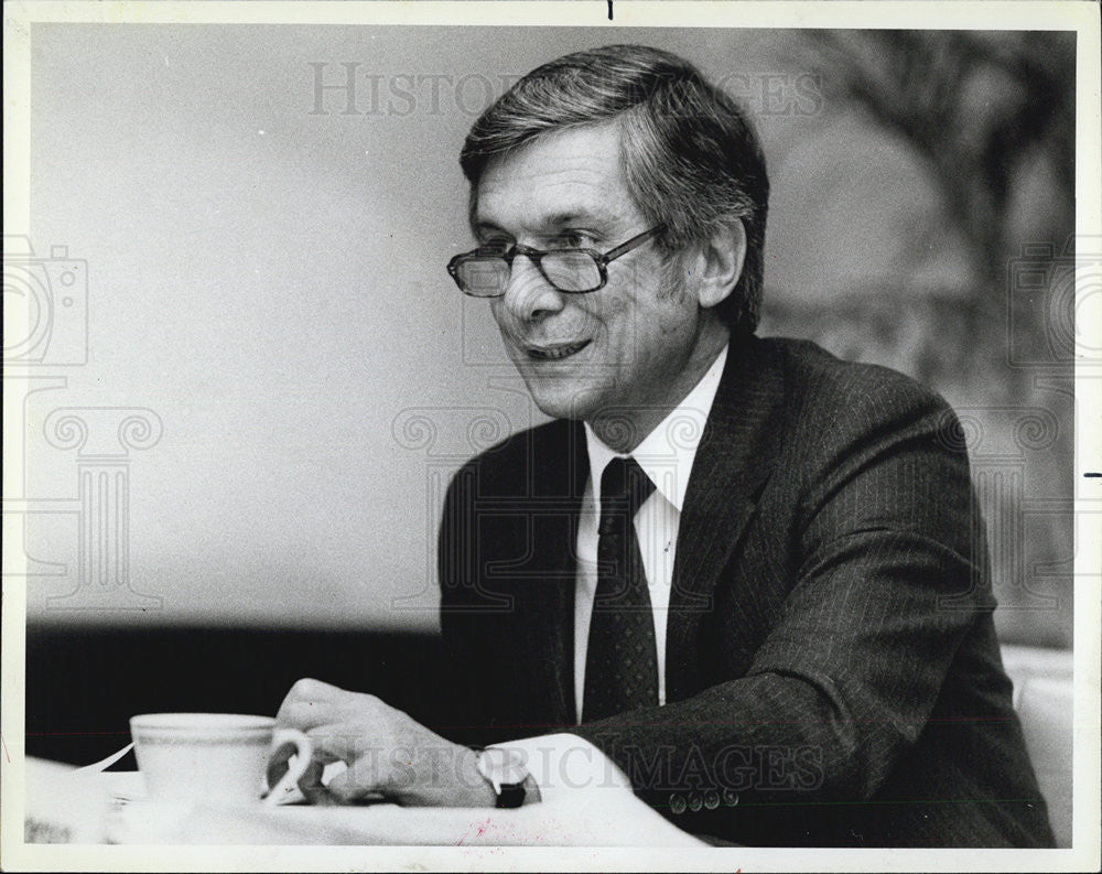 David G. Taylor Continental Bank Ceo 1984 Vintage Press Photo Print ...
