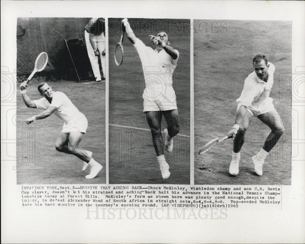 Chuck McKinley Wimbledon Champ.& US Davis Champ Tennis Player. 1963 ...