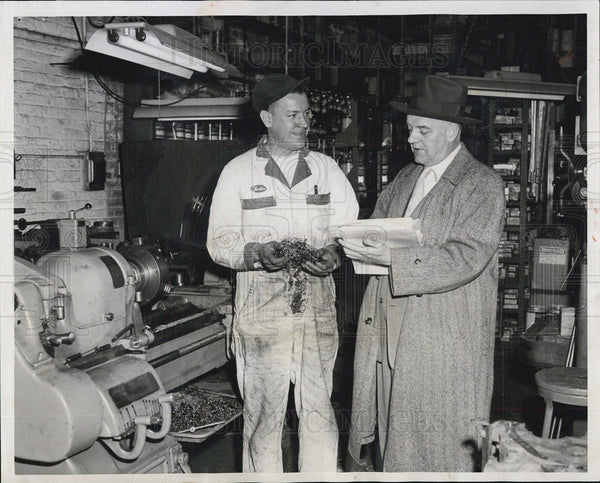 Detective McTigue Chester Orzel 1956 Vintage Press Photo Print ...
