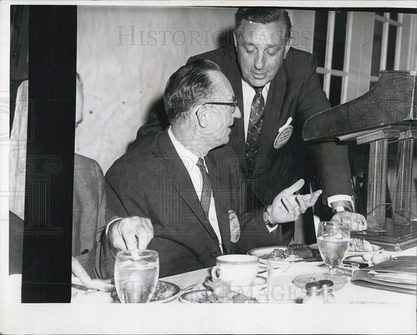 Edward Gold, Dean Milk Company And Tom J. McMahon Sales Manager 1962 ...