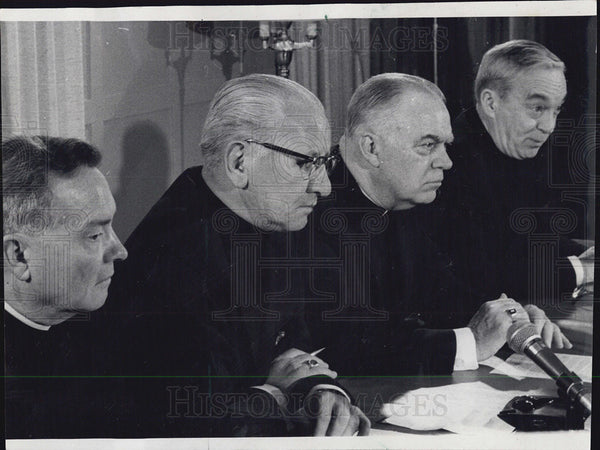 Arch Bishops William McManus, Philip Hannan, John Cardinal Krol 1971 ...