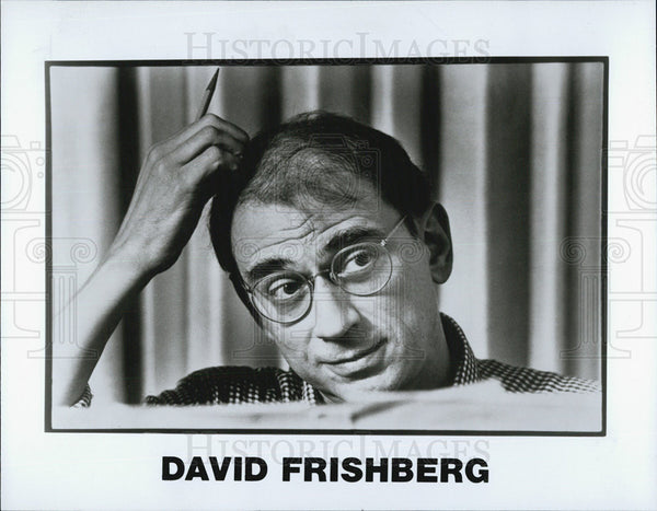 Singer and Pianist David Frishberg 1988 Vintage Press Photo Print ...