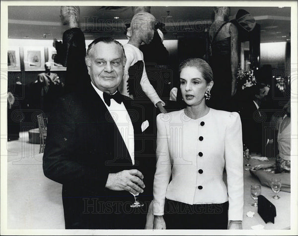 Famous Designer Carolina Herrera and Bill Blass. 1988 Vintage Press ...