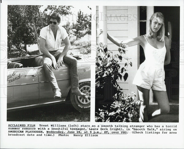 Actor Treat William and Actress Laura Dern stars in Smooth Talk 1989 ...