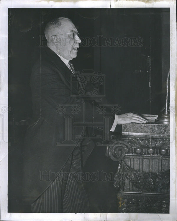 Bishop Raymond Wade. Head of Detroit Methodist Area. 1941 Vintage Press ...