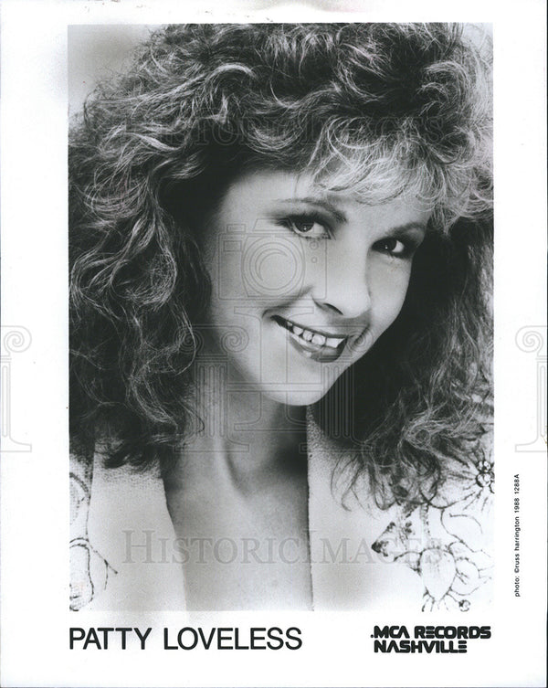 Recording artist Patty Loveless 1988 Vintage Press Photo Print ...