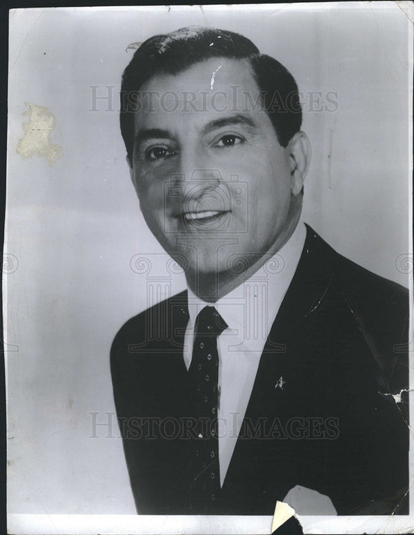 Comedian, Television And Film Actor Danny Thomas 1966 Vintage Press ...