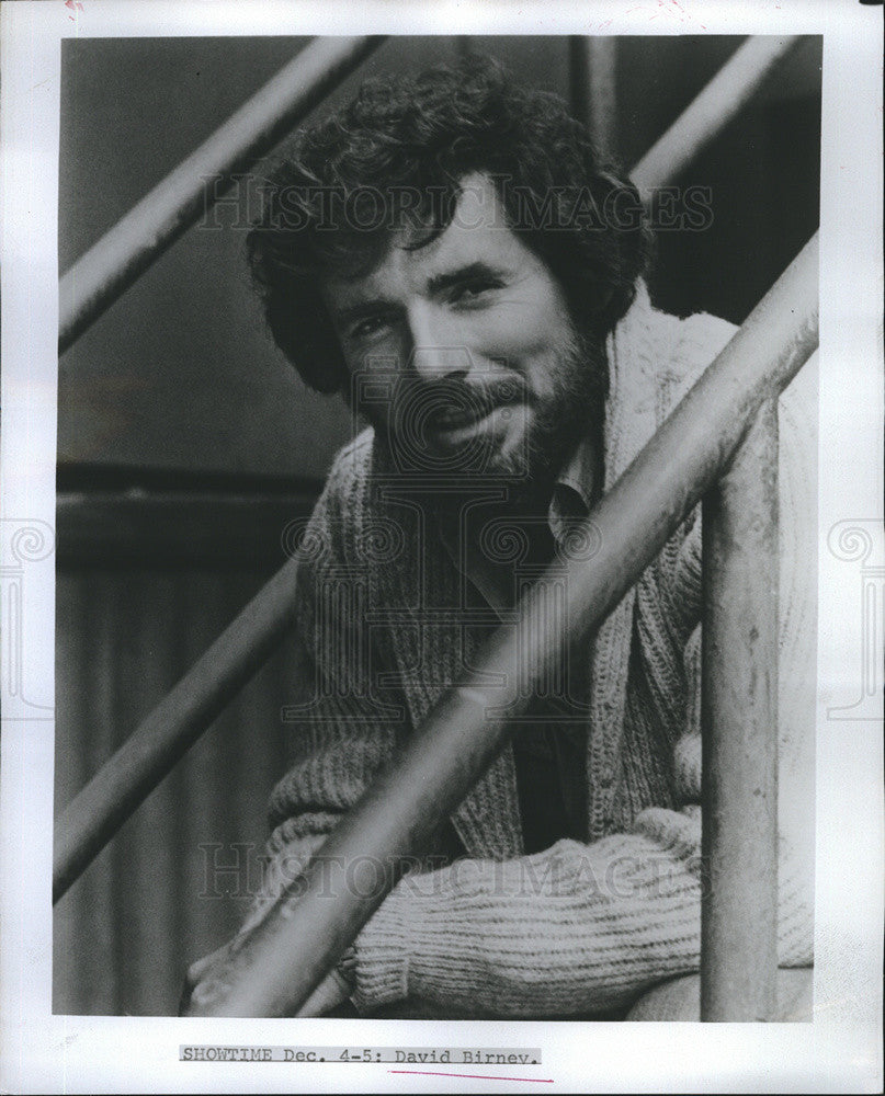 Actor David Birney Showtime Publicity Photograph 1976 Vintage Press ...