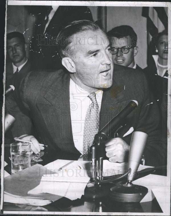 Senator Stuart Symington Sen. Joe McCarthy clashing 1954 Vintage Press ...
