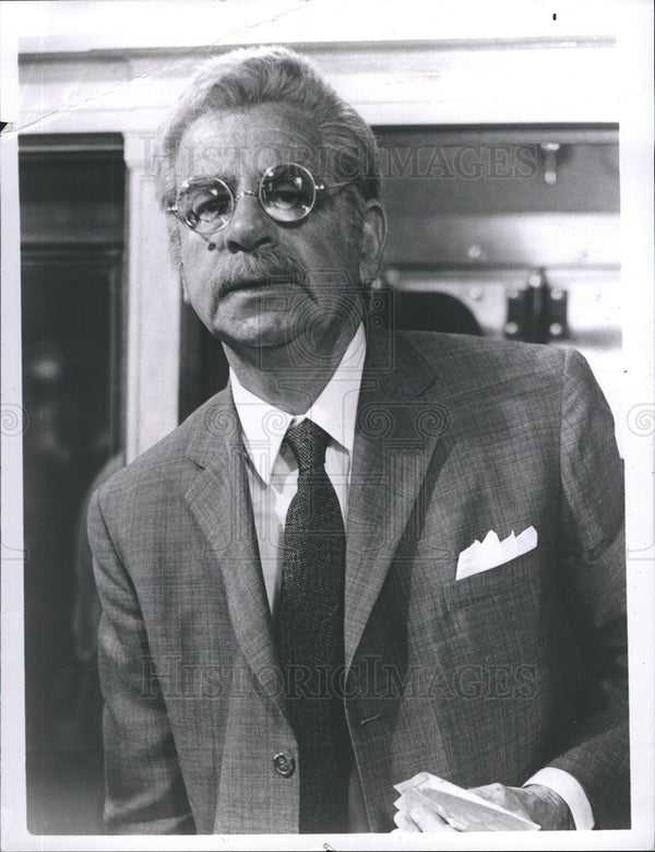 Actor Walter Matthau "Charley Varrick" NBC Saturday Night Movie 1976 ...