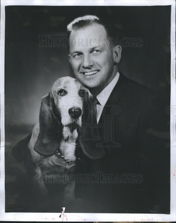 of Actor Stan Boreson with his sidekick Dog. 1957 Vintage Press Photo ...