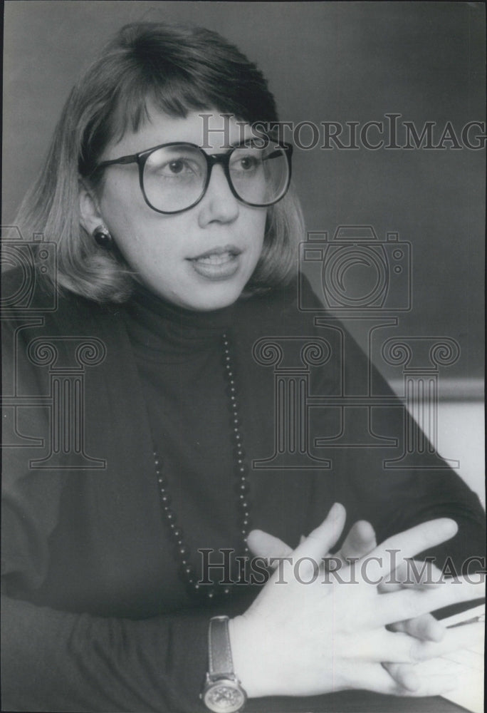 1991 Molly Minnick,genetics counselor at Mich St Univ - Historic Images
