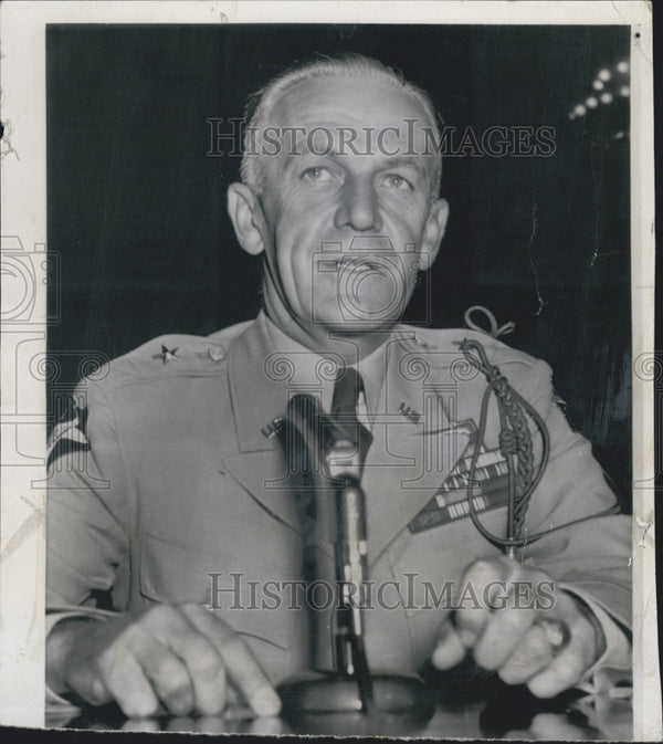 1954 Brigadier General Ralph W. Zwicker Trial - Historic Images