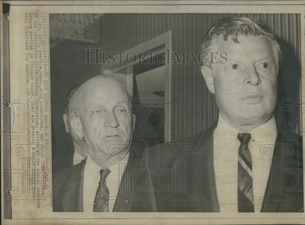 1967 Floyd C. Miller City Councilman David Cohn Chairman Washington ...