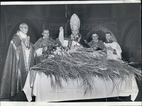 1964 Cardinal Albert Gregory Meyer Palm Sunday Holy Name Cathedral ...