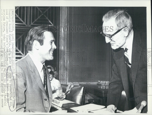 1971 White House Counselor Donald Rumsfeld John D. Rockefeller ...