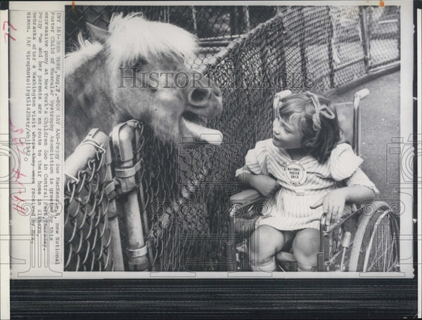 1972 Sue MacKenzie National Poster Child Muscular Dystrophy Assn ...