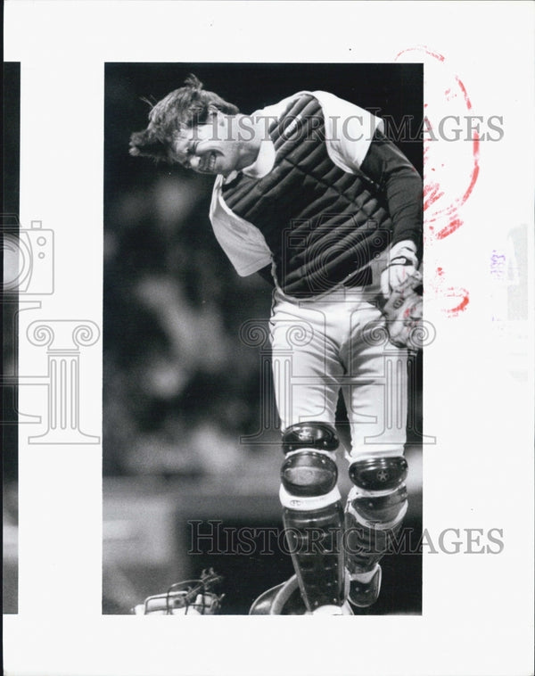 1987 Matt Nokes Baseball Player San Francisco Giants - Historic Images