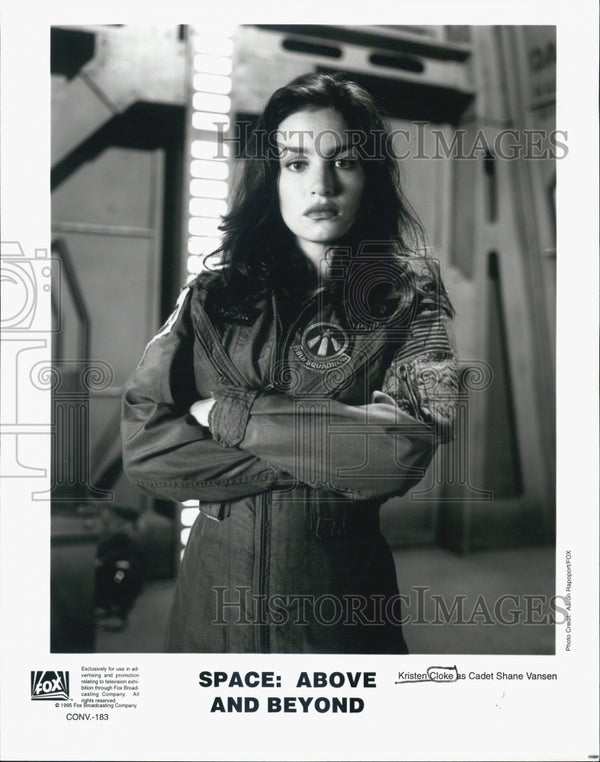 1996 Space Above And Beyond Actress Kristen Cloke - Historic Images