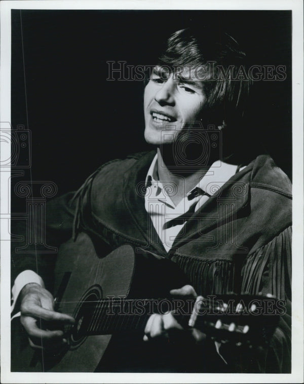 1973 Welsh Folk Singer red Abraham - Historic Images