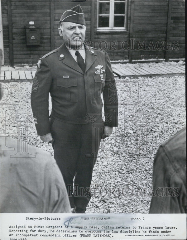 1969 Academy Award Winning Actor Rod Steiger Stars In "The Sergeant ...