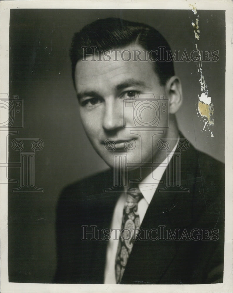 Press Photo New York University's T. Leslie Mitchell - Historic Images