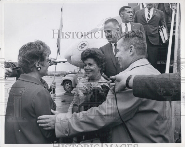 1968 Press Photo Mr. Mrs. Spiro Agnew Mr. Mrs. Gordon Clinton - RSG210 ...