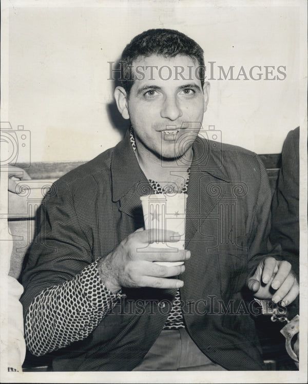 1955 Michael Morabito booked for murder and rape - RSG25143 - Historic ...