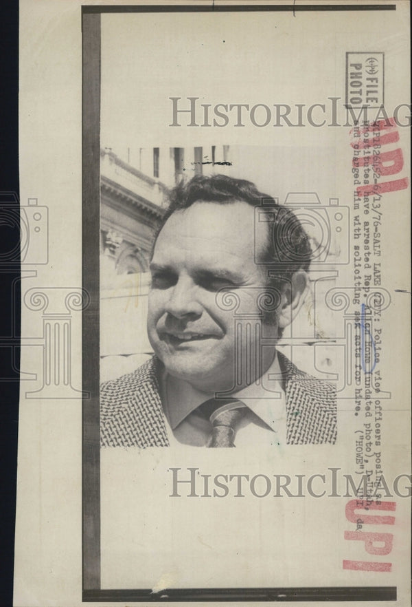 1976 Representative Allan Howe Criminal - Historic Images