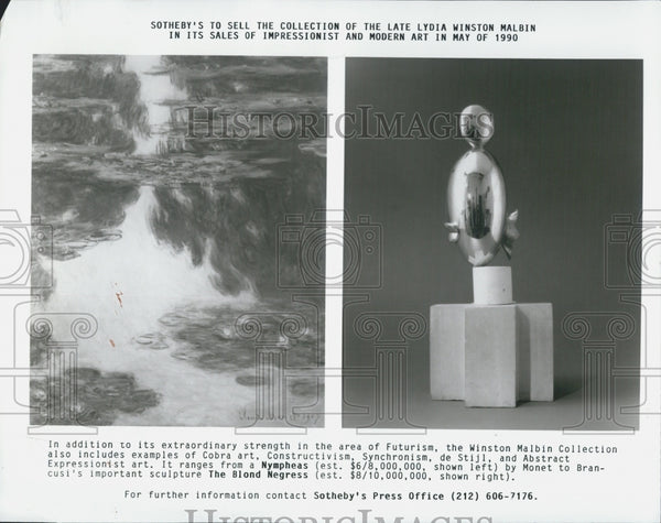 1990 Art Collection Of Late Lydia Winston To Be Sold At Auction ...