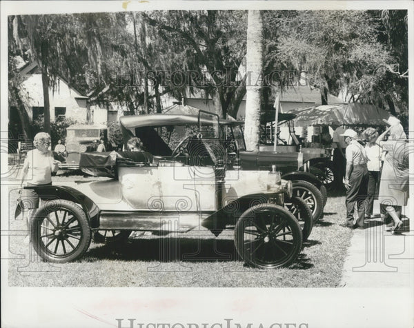 1972 of an antique car at a car show in Tarpon Springs, FL - Historic ...