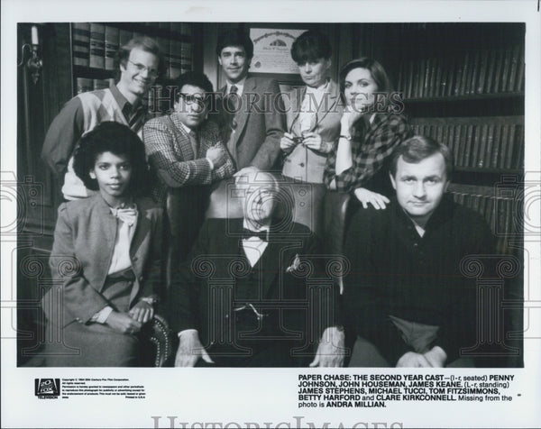 1984 Paper Chase Cast Penny Johnson, John Houseman, James Keane ...