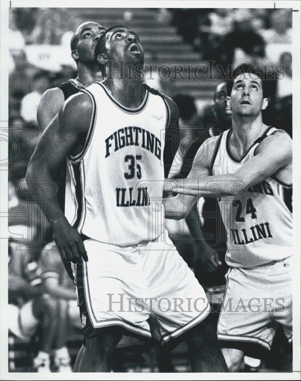 1994 Fighting Illini Shelly Clark Richard Keene - Historic Images
